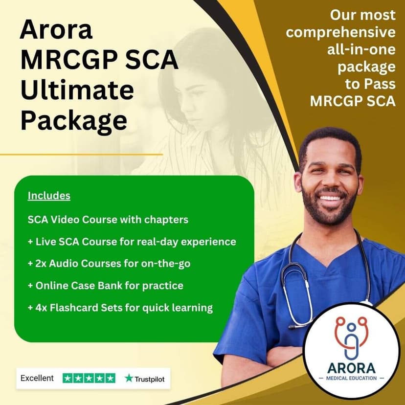 MRCGP SCA Course | Arora Preparation, Cases & Mocks
