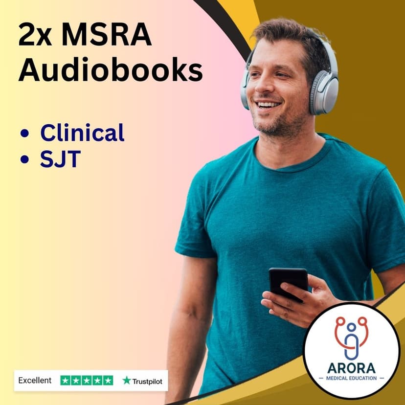 MSRA Revision Course | SJT & Clinical Prep | Arora Question Bank