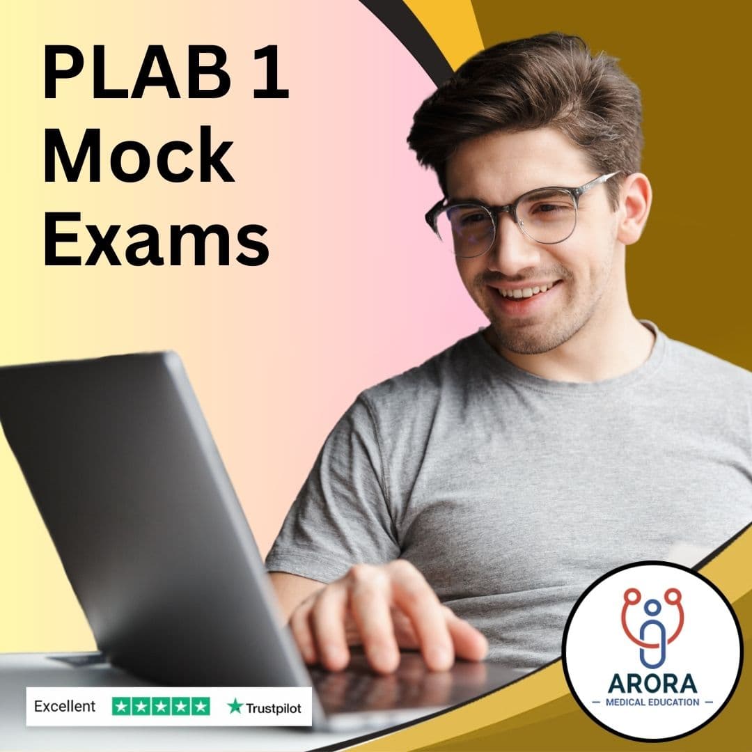 UKMLA PLAB 1 Course | Arora Question Bank, Mocks & Videos