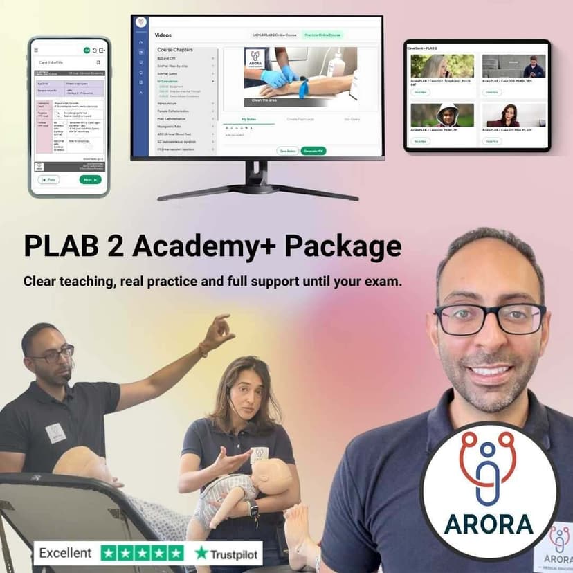 UKMLA PLAB 2 Course for IMGs | OSCE Preparation, Cases & Mocks | Arora ...