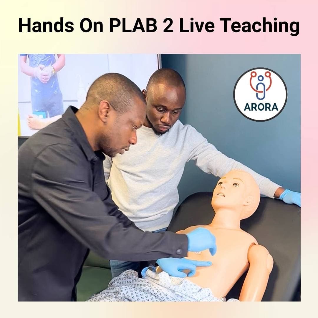 UKMLA PLAB 2 Course for IMGs | OSCE Preparation, Cases & Mocks | Arora ...